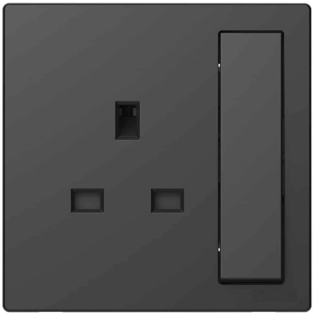 Simon 1G BS Switched Socket M3-Series – HAQ ELECTRIC