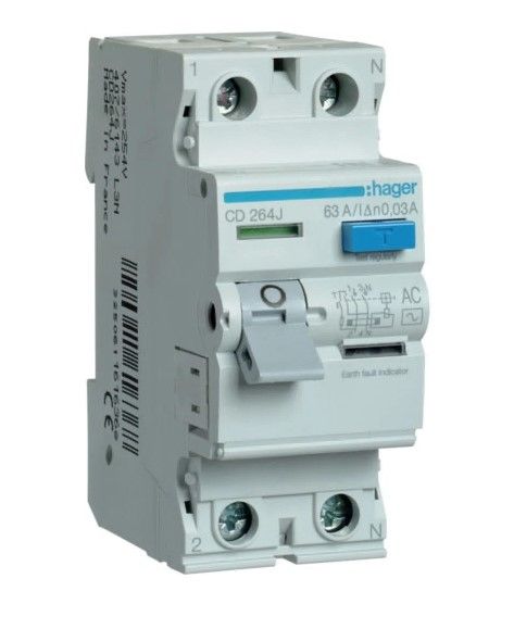 Hager Earth Leakage Circuit Breaker – HAQ ELECTRIC