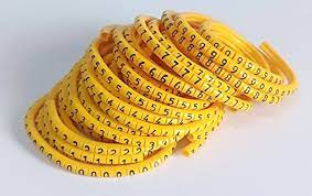 Numbering Tags Alphabets for Wire 2.5mm4mm to 6mm in Pakistan(0-9 ...